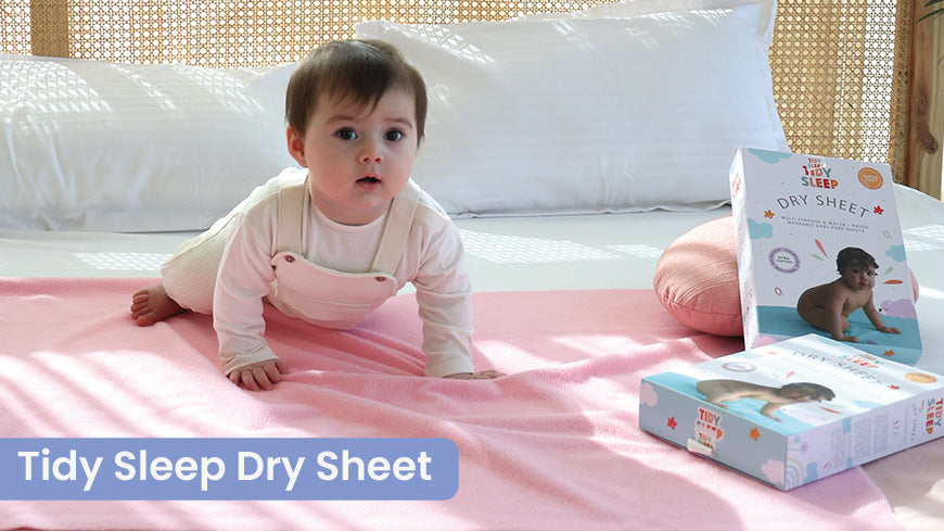 Tidy Sleep is India’s NO 1 DRY SHEET BRAND.