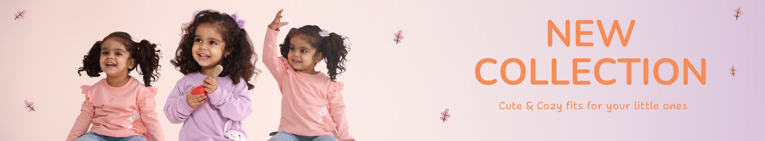 Winter Sweatshirts For Baby Girl | Tidy Sleep