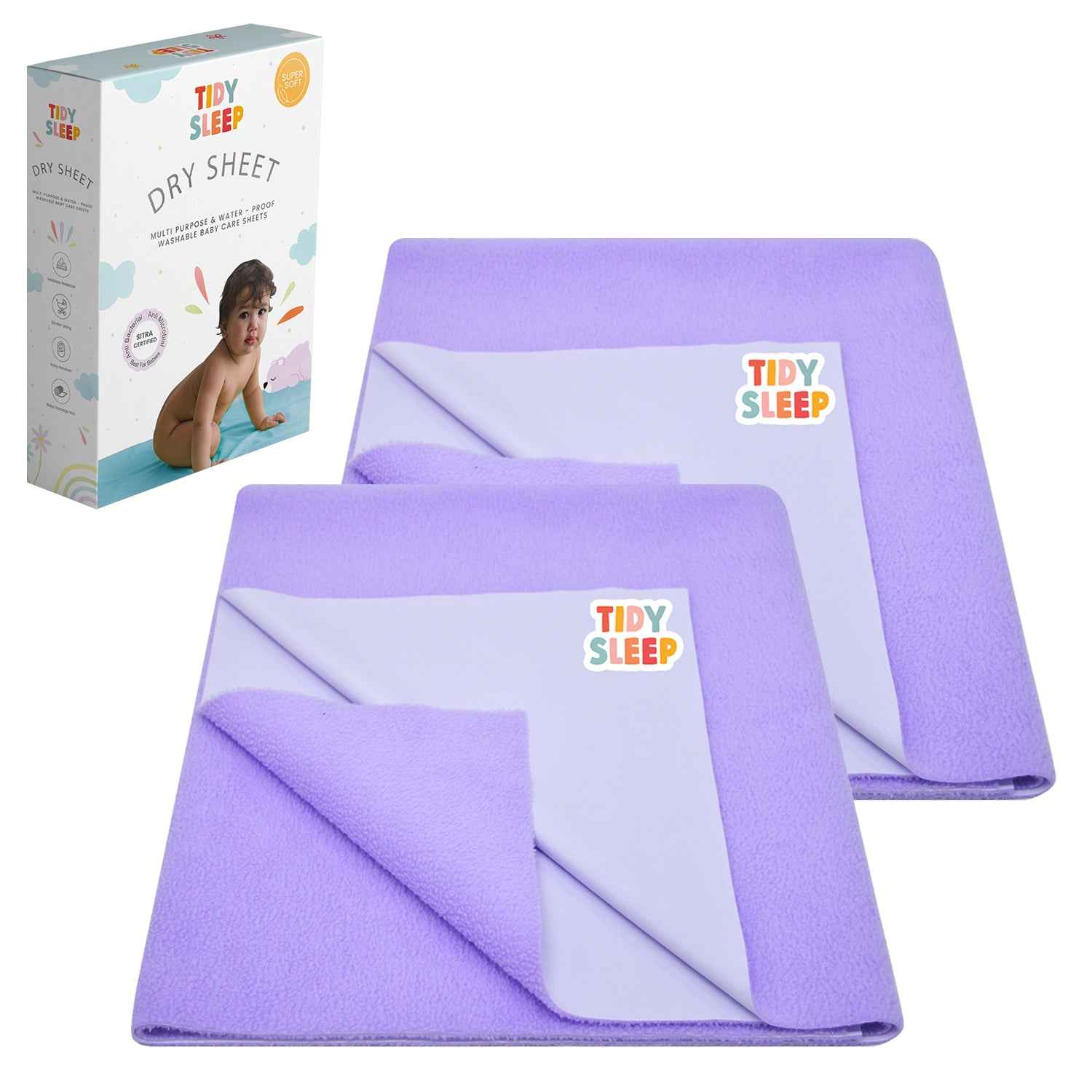 Buy Waterproof Baby Dry Sheet Online | Tidy Sleep